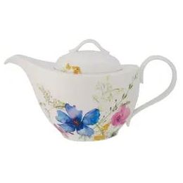 Villeroy & Boch Teekanne VILLEROY & BOCH "Teekanne Mariefleur Basic 1000 ml bunt", bunt, Kannen