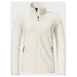 Sch&ouml;ffel Fleecejacke SCH&Ouml;FFEL "Fleece Jk Style Ash WMS", Damen, Gr. 38, beige (9040, natur), Oberstoff: 100% Polyester, regular fit, hoch geschlossener Ausschnitt, Jacken Fleecejacke