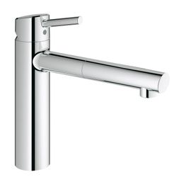 Grohe Concetto K&uuml;chenarmatur, ausziehbar, schwenkbar, 31129001,