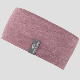 Stirnband Chillouts "Arica Headband", Damen, rot, Web, Materialmix, meliert, M&uuml;tzen Stirnband, hautfreundlich, atmungsaktiv, regulierend