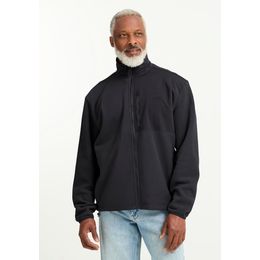 Fleecejacke Jack Wolfskin "SUMETRO FZ M", Herren, Gr. XXL (58), schwarz, Obermaterial: 100% Polyester. Futter: 100% Polyester, normal, Jacken Fleecejacke, Atmungsaktiv, leicht, &Uuml;bergangsjacke