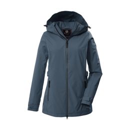 G.I.G.A. by Killtec Funktionsjacke "GS 114 WMN JCKT", Damen, Gr. 38, dunkelblau, Oberseite: 100% Polyester;R&uuml;ckseite: 100% Polyester;Futter: 100% Polyester;Futter 2:, G.I.G.A. DX BY KILLTEC, Jacken Funktionsjacke, Atmungsaktiv, winddicht, wasserabweisend, Teflon EcoElite&trade;