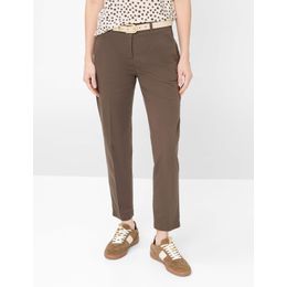 Brax Damen Chino Style MARON S DARK EBONY, dunkelbraun, Gr. 40