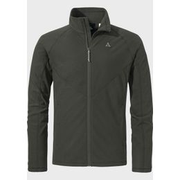 Sch&ouml;ffel Fleecejacke SCH&Ouml;FFEL "Hiking Fleece Jk Style Ghedina MNS", Herren, Gr. 54, grau (9830, grau), Oberstoff : 100% Polyester, regular fit, hoch geschlossener Ausschnitt, Jacken Fleecejacke