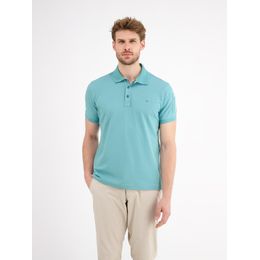 Poloshirt Lerros "Piqu&eacute;-Poloshirt f&uuml;r Herren", Herren, Gr. S, blau (coastal blau), 95% Baumwolle, 5% Elasthan, ohne Ausschnitt, Shirts Poloshirt