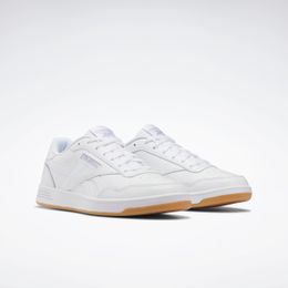 Sneaker Reebok CLASSIC "REEBOK COURT ADVANCE", Damen, Gr. 37, wei&szlig; (wei&szlig;, gum), Synthetik, Schuhe Sneaker