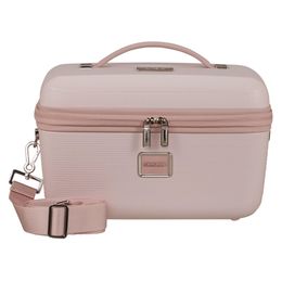 Beautycase Samsonite "IMAGE", Damen, Gr. B/H/T: 36cm x 25cm x 24cm, rosa (rose), Polycarbonat, Polyurethan, Taschen Beautycase, Kulturkoffer Kosmetikbox Beautybox waschbares Innenfutter