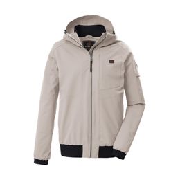 G.I.G.A. by Killtec Blouson "GS 107 MN BLSN", Herren, Gr. L, hellbeige, Obermaterial: 100% Polyester;Futter: 100% Polyester, G.I.G.A. DX BY KILLTEC, Jacken Blouson, Atmungsaktiv, winddicht, wasserabweisend Blouson mit Kapuze