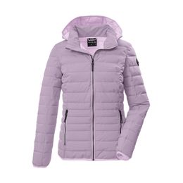 G.I.G.A. by Killtec Steppjacke "GS 110 WMN QLTD JCKT", Damen, Gr. 46, lavendel, Obermaterial: 100% Polyester;Futter: 100% Polyester;F&uuml;llung: 100% Polyester, G.I.G.A. DX BY KILLTEC, Jacken Steppjacke, Wasserabweisend, winddicht, atmungsaktiv, abnehmbare Kapuze