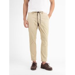 Chinohose Lerros "Sommerliche Chino, ultra leicht und schnelltrocknend, RELAX FIT", Damen, Gr. 31, L&auml;nge 34, beige (light dune beige), 54% Baumwolle, 43% Nylon, 3% Elasthan, Hosen Chinohose