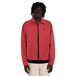 Outdoorjacke Element "Harrington Twill", Herren, Gr. XS, cardinal, Obermaterial: 70% Walkfrottier, 30% Walkfrottier;, Jacken Outdoorjacke