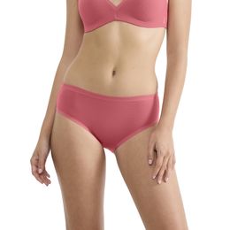 Hipster Sloggi "ZERO Feel Air Hipster", Damen, Gr. L, flamingo, Single Jersey, Obermaterial: 89% Polyamid, 11% Elasthan, Unterhosen Hipster, atmungskativ und unsichtbar