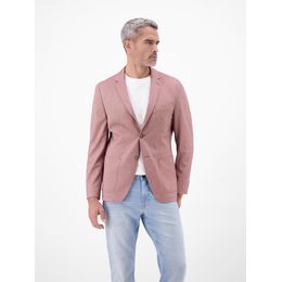 Jerseysakko Lerros "Jerseyblazer in Strickoptik", Herren, Gr. 27, maple rot, 82% Polyester, 11% Viskose, 7% Elasthan, Sakkos Jerseysakko