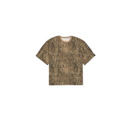 T-Shirt Alpha Industries "Alpha Essentials RL T-Shirt Camo", Herren, Gr. L, gr&uuml;n (lizard camo), Obermaterial: 100% Baumwolle, Shirts T-Shirt
