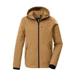 G.I.G.A. by Killtec Funktionsjacke "GS 77 MN JCKT", Herren, Gr. S, khaki, Oberseite: 100% Polyester;R&uuml;ckseite: 100% Polyester;Futter: 100% Polyester, G.I.G.A. DX BY KILLTEC, Jacken Funktionsjacke, Wind- und wasserdichte Funktionsjacke mit Teflon EcoElite&trade;