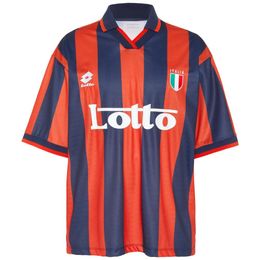 Fu&szlig;balltrikot Lotto, Herren, Gr. XL (56/58), naval academy, 100% Polyester, gestreift, V-Ausschnitt, Flachstrickb&uuml;ndchen, Trikots Fu&szlig;balltrikot, - im Retrodesign (Calcio '93)