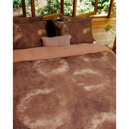 Bettw&auml;sche Kayori "Ilori", bunt, B/L: 155cm x 220cm, 1 Stk., 1 Stk., Satin (Bio-Baumwolle), B/L: 80cm x 80cm, 2 Stk., Satin (Bio-Baumwolle), Obermaterial: 100% Baumwolle, Bettw&auml;sche, Bettw&auml;sche, 100% reiner Bio-Baumwoll-Satin