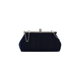 Clutch Tamaris "Clutch TAS Amalia Ball", Damen, Gr. B/H/T: 26,5cm x 15cm x 5cm 0, blau (blau 500), Polyester, Taschen