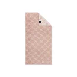 JOOP! Handtuch JOOP "Handtuch Classic Cornflower 1er Pack", rosa (nude), B:50cm, Obermaterial: 100% Baumwolle CO., Handt&uuml;cher