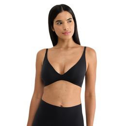 B&uuml;gelloser BH Sloggi "ZERO Feel 2.0 THE UP P Bra", Damen, Gr. S, N-Gr, schwarz, Single Jersey, Obermaterial: 76% Polyamid, 24% Elasthan, BHs, nahtlos und unsichtbar