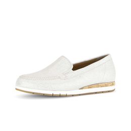 Slipper Gabor "Slipper", Damen, Gr. 35,5, gold, Schuhe Slipper