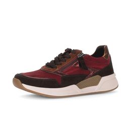 Gabor Damen Sneaker "Sneaker low", Gr. 37rot, Schuhe