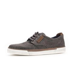 Sneaker Gabor "Sneaker low", Herren, Gr. 40,5, grau, Schuhe Sneaker