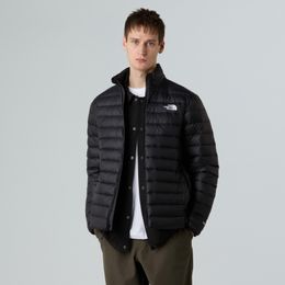 Daunenjacke The North Face "M CLASSIC DOWN JACKET", Herren, Gr. S, schwarz (tnf schwarz), Obermaterial: 100% Nylon. Wattierung: 100% Daunen, Jacken Daunenjacke, mit 700er-Daunen-Isolierung, winddicht durch Windschutzleiste innen