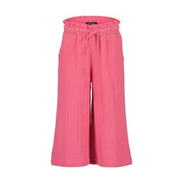 7/8-Hose Blue Seven, M&auml;dchen, Gr. 134, N-Gr, pink, Web, Obermaterial: 100% Baumwolle, unifarben, weit 7/8-L&auml;nge, Hosen 7/8-Hose, weite Form, mit Eingriffstaschen