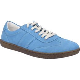 Sneaker Josef Seibel "Jill 02, azur", Damen, Gr. 42, blau (azur), Obermaterial: 100% Rindsleder Leather cow., Schuhe Sneaker