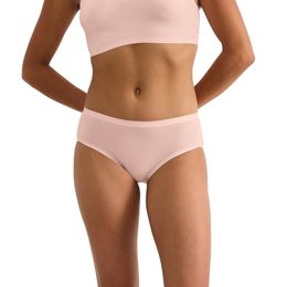 Hipster Sloggi "ZERO Feel Air Hipster", Damen, Gr. M, cherry pink, Single Jersey, Obermaterial: 89% Polyamid, 11% Elasthan, Unterhosen Hipster, atmungskativ und unsichtbar
