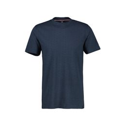 T-Shirt Lerros "Herren T-Shirt in &Uuml;bergr&ouml;&szlig;en", Herren, Gr. 3XL, blau (classic navy), 100% Baumwolle, Rundhals, Shirts T-Shirt