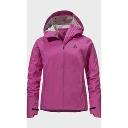 Sch&ouml;ffel Outdoorjacke SCH&Ouml;FFEL "2.5L Jacket Style Tajiva WMN", Damen, Gr. 42, 3305, pink, Oberstoff: 100% Polyester; (Membran: Thermoplastisches Polyurethan), regular fit, hoch geschlossener Ausschnitt, Jacken Outdoorjacke