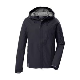 Funktionsjacke Killtec "KOS 27 MN JCKT", Herren, Gr. XXL, schwarz, Oberseite: 100% Polyester;R&uuml;ckseite: 100% Polyester, Jacken Funktionsjacke, Leichte, wasserdichte, atmungsaktive 3-Lagen Funktionsjacke