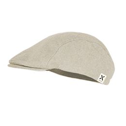 Schirmm&uuml;tze MaxiMo, Jungen, Gr. 53, muschel, Web, Baumwolle, M&uuml;tzen Schirmm&uuml;tze, Flatcap f&uuml;r Kids Jungen