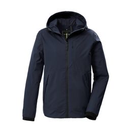 G.I.G.A. by Killtec Funktionsjacke "GS 77 MN JCKT", Herren, Gr. S, navy, Oberseite: 100% Polyester;R&uuml;ckseite: 100% Polyester;Futter: 100% Polyester, G.I.G.A. DX BY KILLTEC, Jacken Funktionsjacke, Wind- und wasserdichte Funktionsjacke mit Teflon EcoElite&trade;