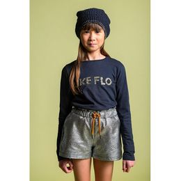 Like Flo Shorts "Like Flo Flo" in Silber - 49% | Gr&ouml;&szlig;e 128 | Kinderhosen