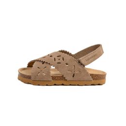 BABUNKERS Family Leder-Sandalen in Beige - 51% | Gr&ouml;&szlig;e 30 | Kindersandalen