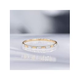 CARATELLI Gold-Ring "Apollonia" mit Diamanten - 75% | Gr&ouml;&szlig;e 54 | Schmuck