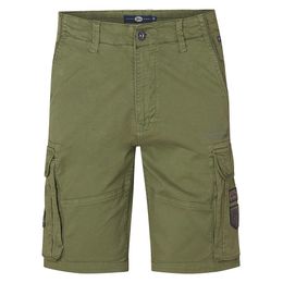 PETROL INDUSTRIES Cargobermudas in Khaki - 60% | Gr&ouml;&szlig;e XXL | Herren-plussize