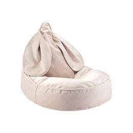 Wigiwama Sitzsack "Bunny" Beanbag in Beige - (B)60 x (H)42 x (T)70 cm - 41% | Kinderstuele