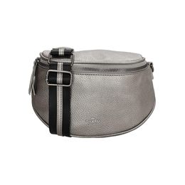 Charm G&uuml;rteltasche "New York" in Silber - (B)18,5 x (H)13,5 x (T)11,5 cm - 57% | Damen-koffer-reisegepaeck