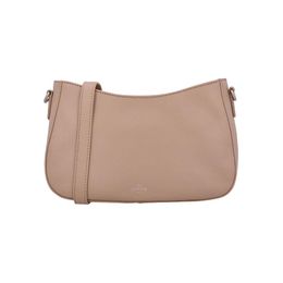 Charm Leder-Schultertasche in Beige - (B)27 x (H)16 x (T)7 cm - 67% | Damen-taschen