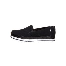 Toms Shoes TOMS Leder-Slipper "Palma" in Dunkelblau - 82% | Gr&ouml;&szlig;e 37 | Damen-schuhe-halbschuhe