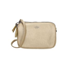 Charm Umh&auml;ngetasche "New York" in Gold - (B)21 x (H)14 x (T)8 cm - 62% | Damen-taschen