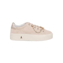 Patrizia Pepe Leder-Sneakers in Beige - 59% | Gr&ouml;&szlig;e 38 | Damen-sneakers
