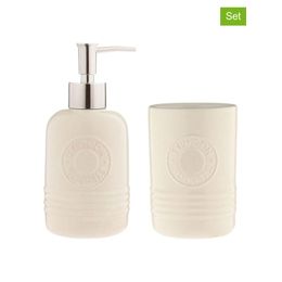 Typhoon 2tlg. Set: Seifenspender in Creme - 39% | Badezimmer-accessoires