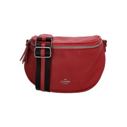 Charm G&uuml;rteltasche "New York" in Rot - (B)18,5 x (H)13,5 x (T)11,5 cm - 57% | Damen-koffer-reisegepaeck