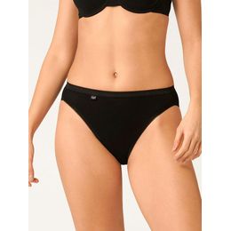 Sloggi Slip in Schwarz - 35% | Gr&ouml;&szlig;e 36 | Damen-unterteile