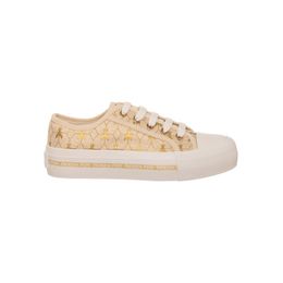 Patrizia Pepe Sneakers in Beige/ Gold - 56% | Gr&ouml;&szlig;e 39 | Damen-sneakers
